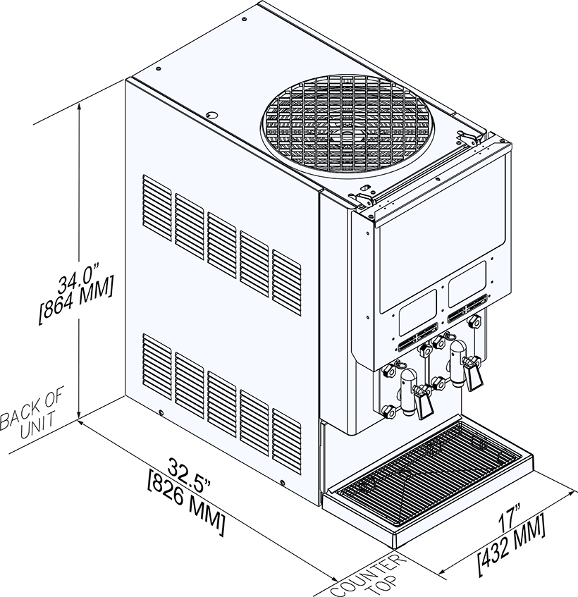Frozen Beverage Dispenser | 77X Series | FBD
