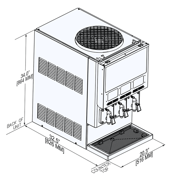 Frozen Beverage Dispenser | 77X Series | FBD