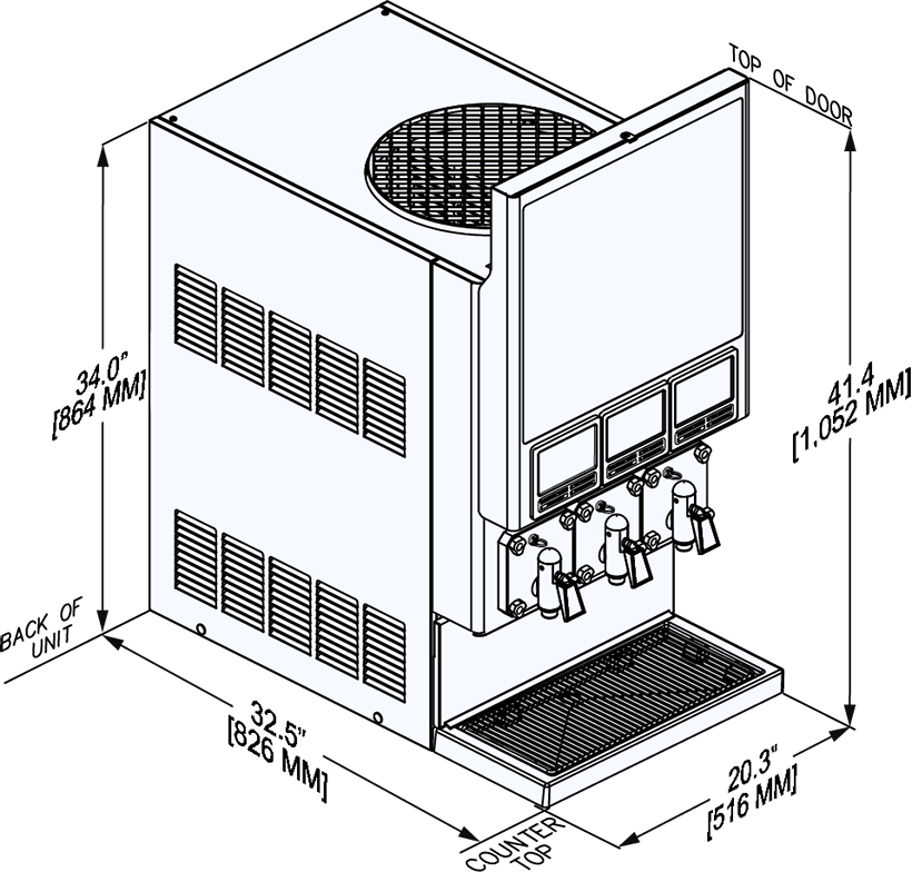 Frozen Beverage Dispenser | 77X Series | FBD