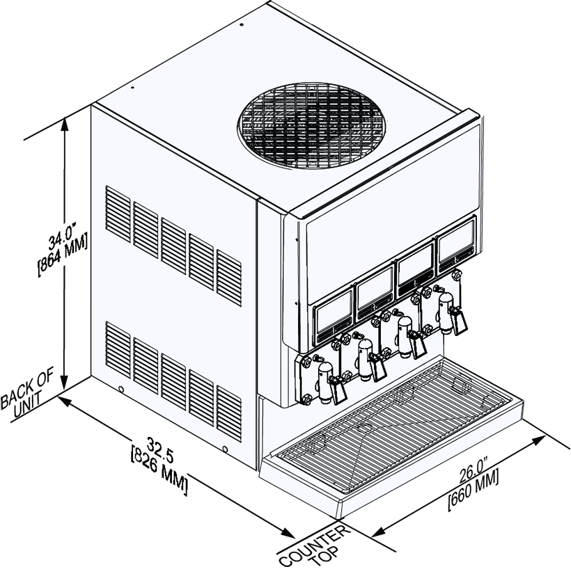 Frozen Beverage Dispenser | 77X Series | FBD